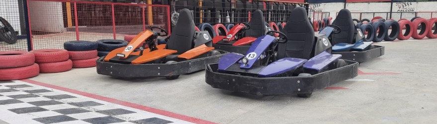 The Pink Falcon - pista go-kart en Jaipur, India